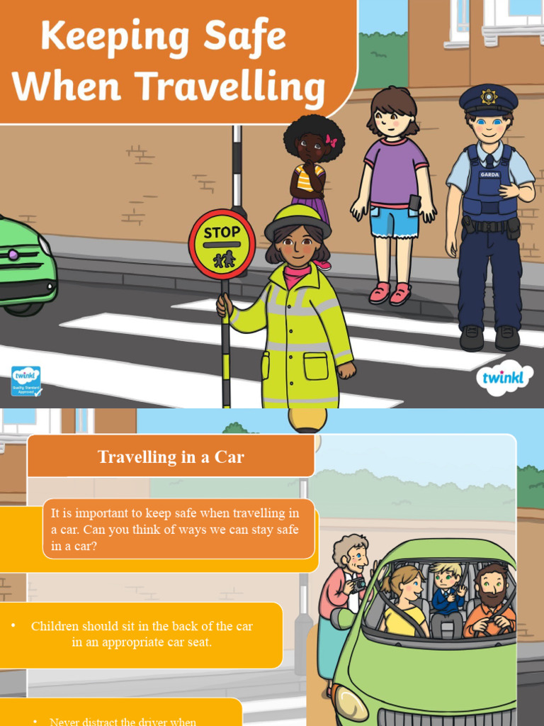 Roi Sphe 48 Keeping Safe When Travelling Powerpoint Ver 3 | PDF | Traffic | Pedestrian