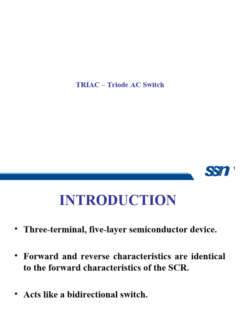 6 Triac | PDF | Electricity | Components