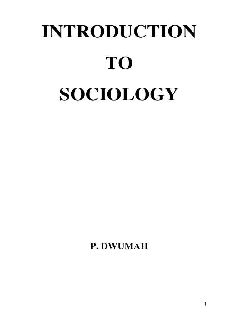 Handout Intro To Socio Idl | PDF | Sociology | Marx's Theory Of Alienation