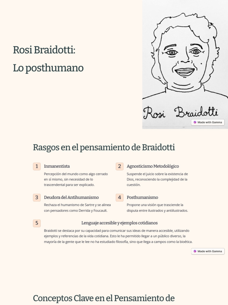 Rosi Braidotti | PDF | Humanismo | Michel Foucault
