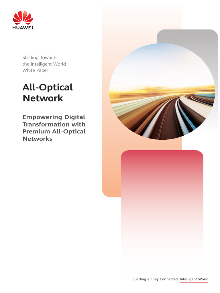 The Intelligent World All Optical Network EN | PDF | Fiber To The X ...