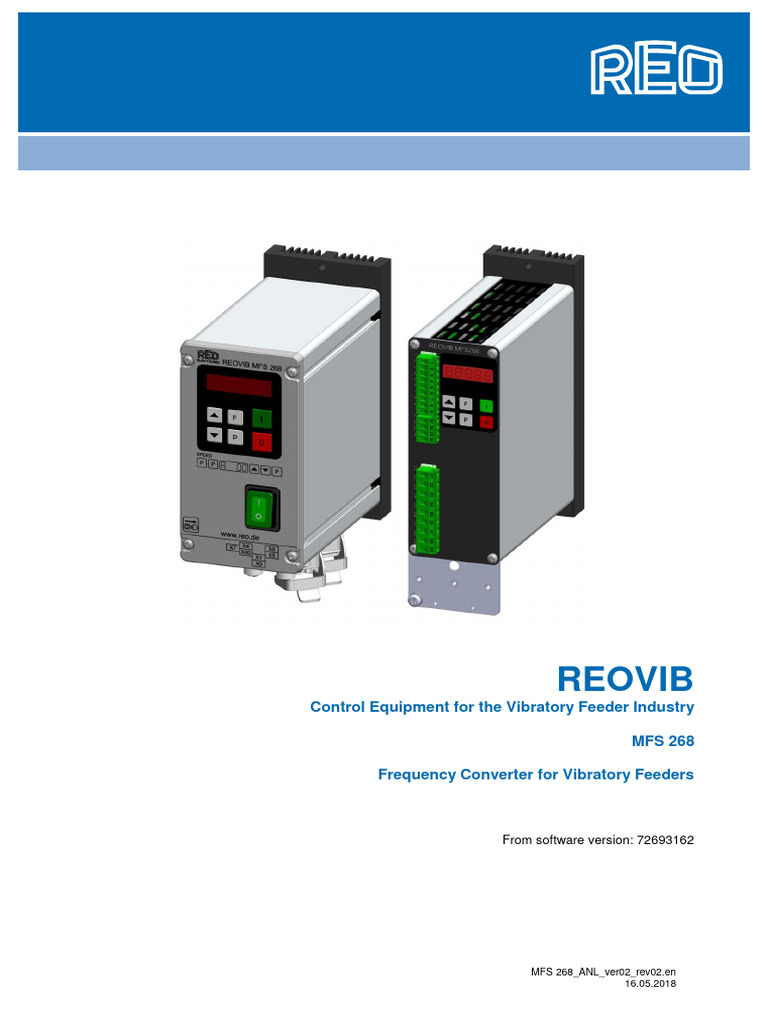 Reovib-Mfs 268 Anl Ver02 Rev02.en | PDF