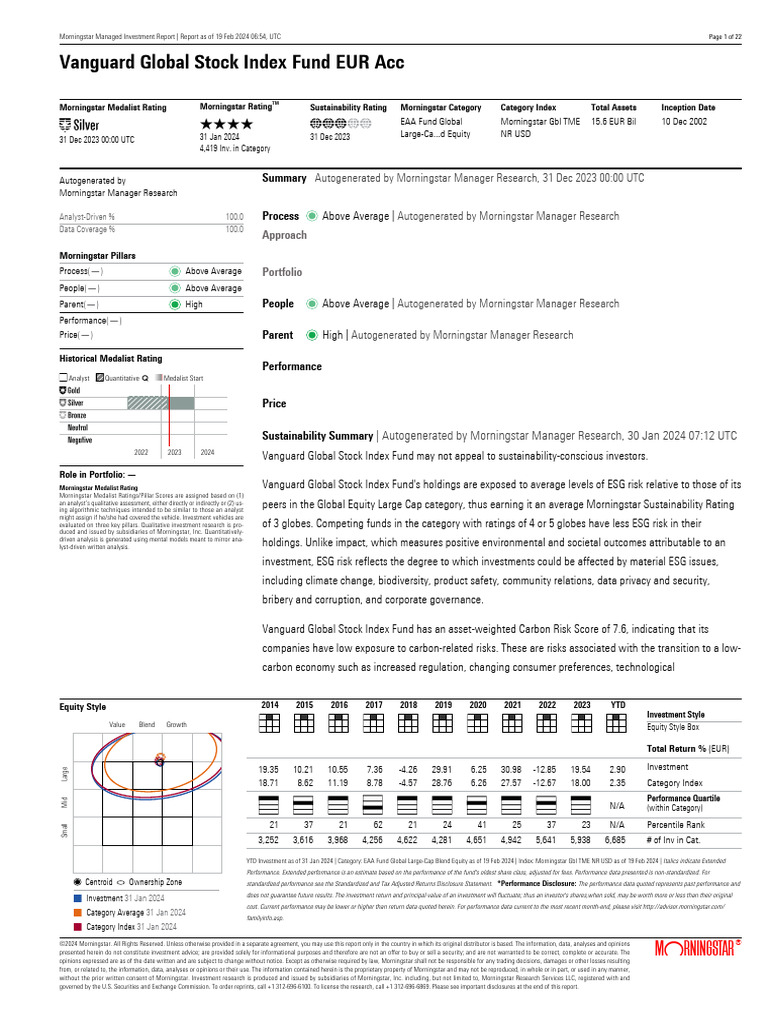 Morningstar Report 64632b7a326376a8dec2f4ee | PDF