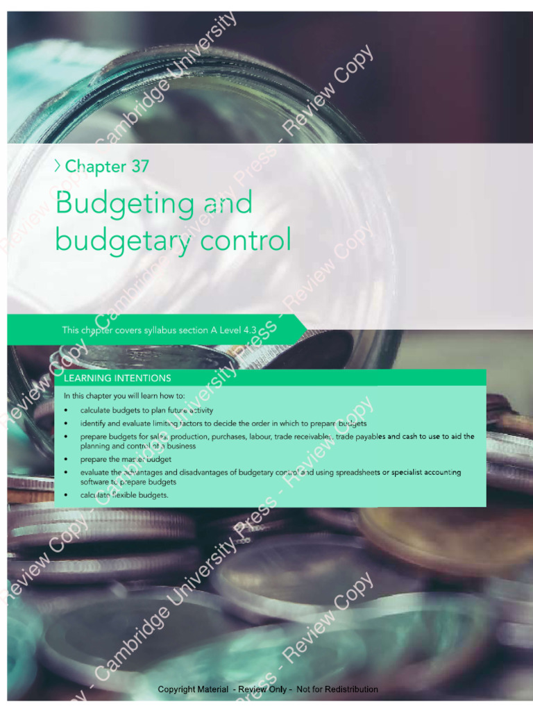 Budgeting | PDF