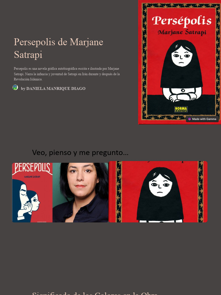 Persepolis de Marjane Satrapi | PDF