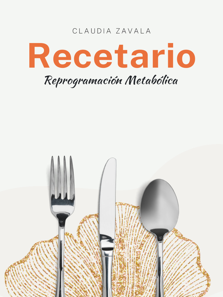 Recetario Reprogramación Metabólica | PDF