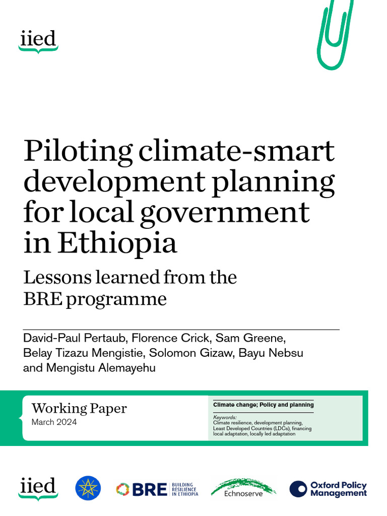 Iied | PDF | Climate Resilience | Governance