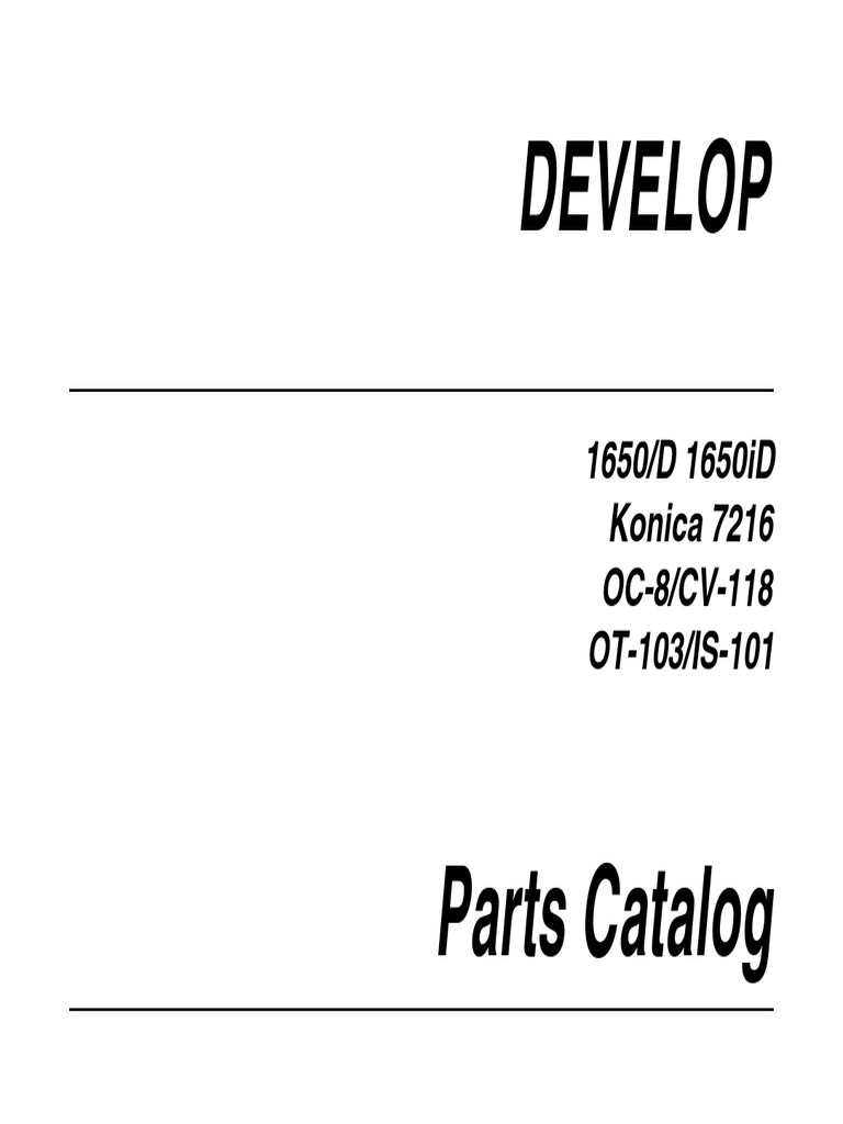 D201650iD PM | PDF | Manufactured Goods | Equipment