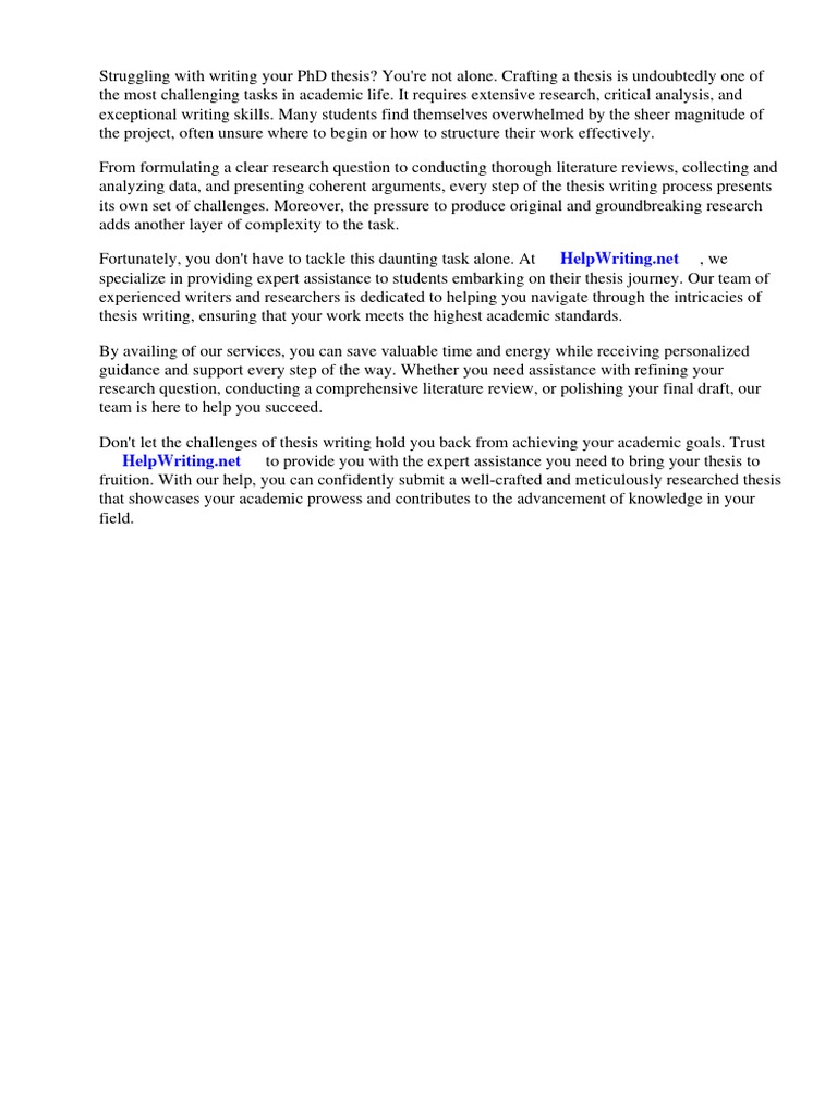 PHD Thesis Review Example | PDF | Thesis