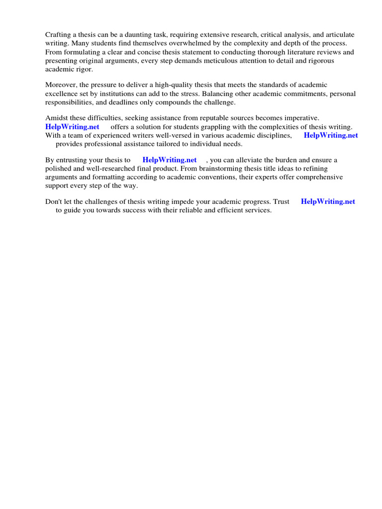 Good Thesis Title Sample | PDF | Thesis