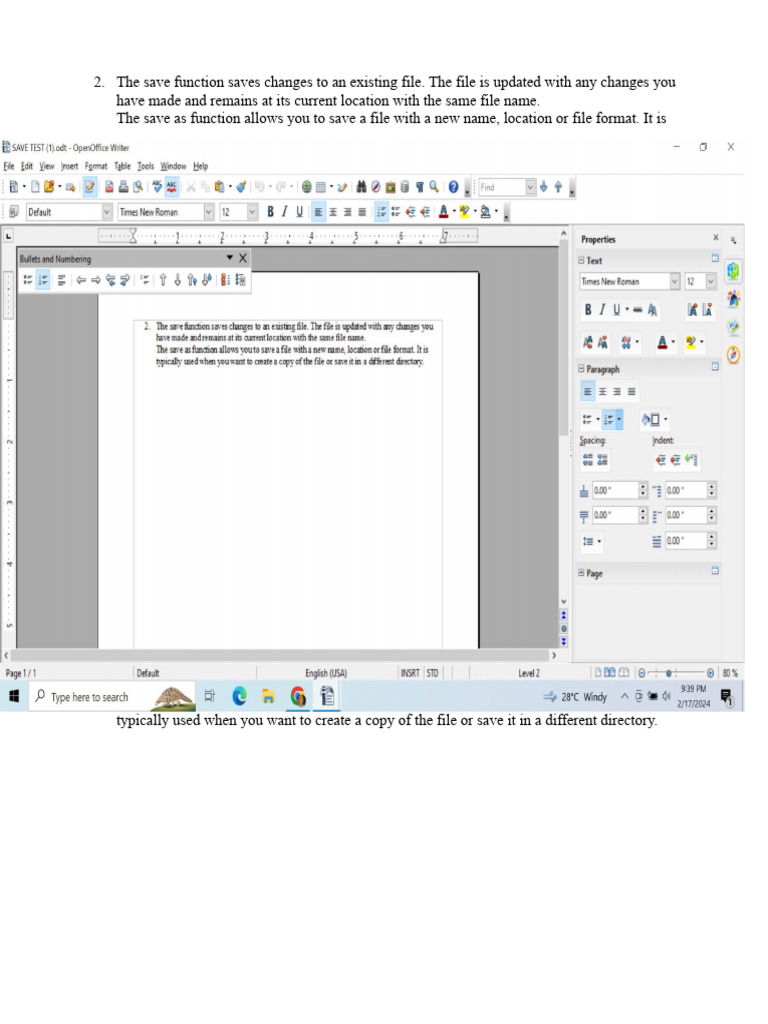 Microsoft Test Number 3 | PDF