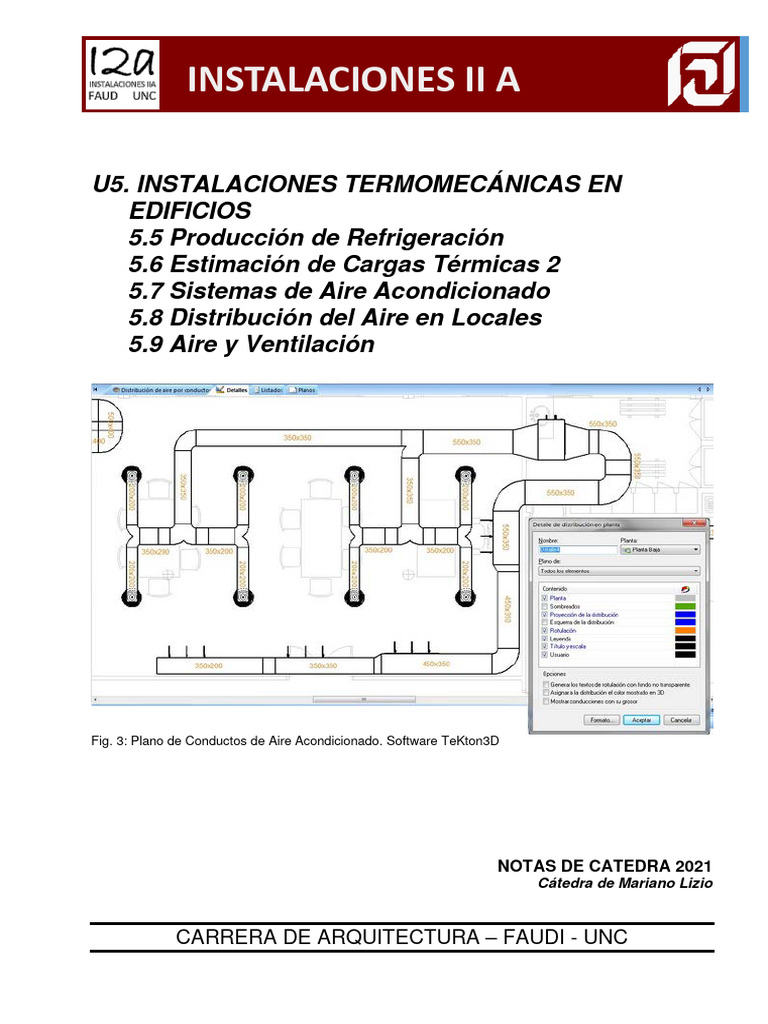 2021 - I2A - APUNTE UT5 Parte2 - INSTALACIONES TÉRMICAS EN EDIFICIOS | PDF | Condensación | Calor