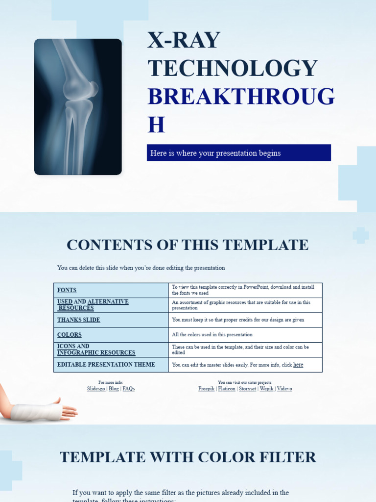 X-Ray Technology Breakthrough by Slidesgo | PDF | Clinical Trial ...