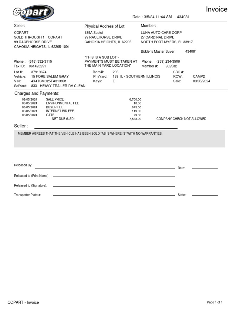 Invoice - 2024-03-05T144416.762 | PDF | Market (Economics) | Economies