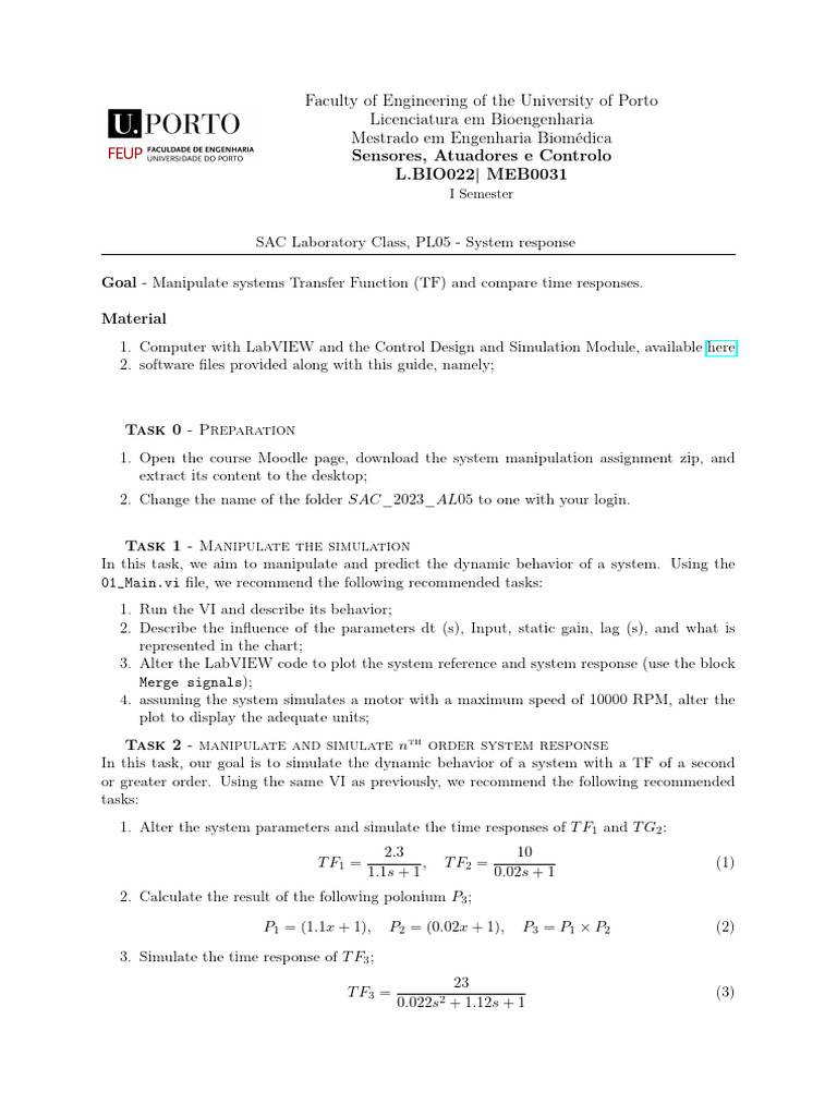 SAC 23 PL05 System Response | PDF | Simulation | Systems Engineering