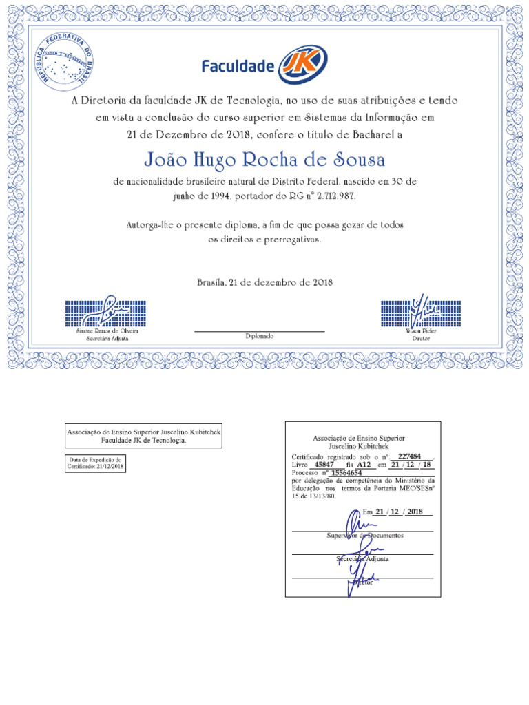 Diploma João | PDF