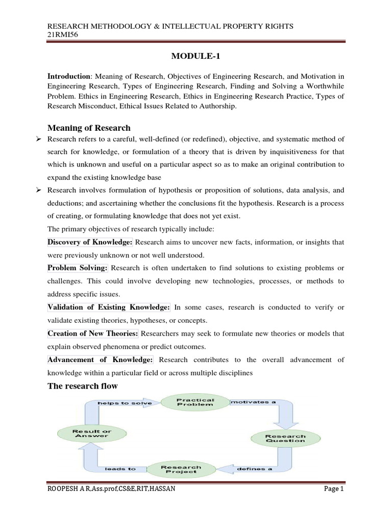 Module-1 RM | PDF | Methodology | Engineering
