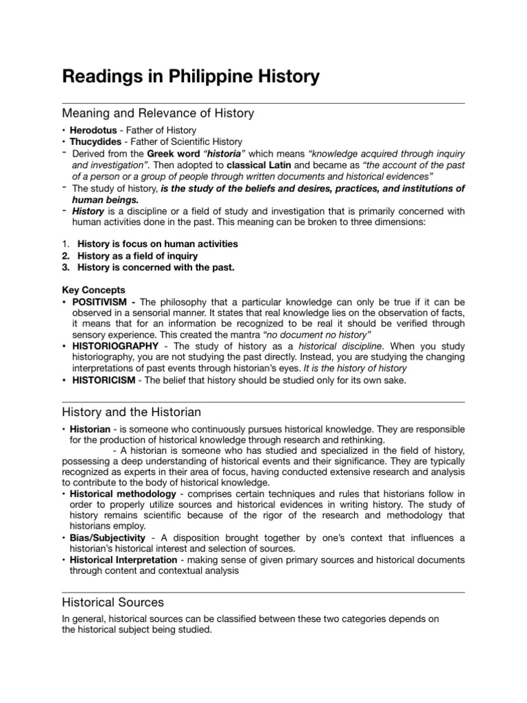 History-Reviewer | PDF | Primary Sources | Historian