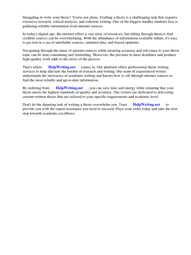 Thesis Internet Sources | PDF | Thesis | Data