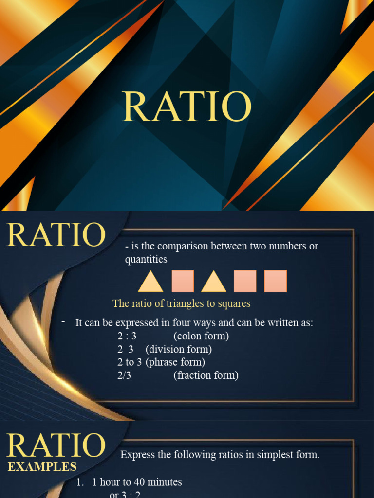 L3 Ratio and Its Allocation | PDF | Ratio | Numbers