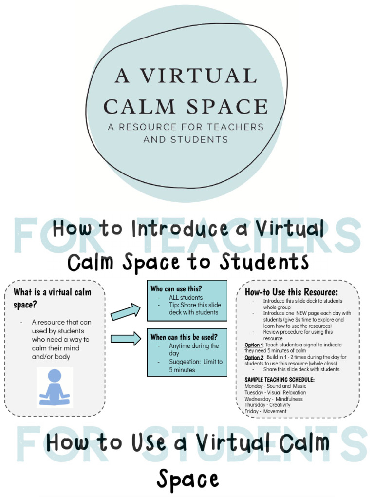Virtual Calm Space | PDF