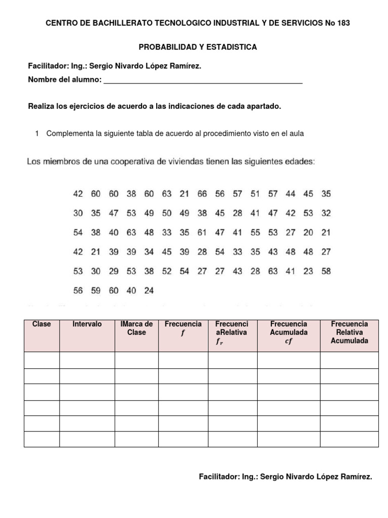 Ejercicios DISTRIBUCIÓN DE FRECUENCIAS | PDF | Muestreo (Estadísticas)