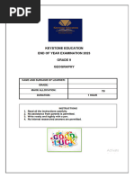 Map skills grade 9 | PDF | Contour Line | Topography