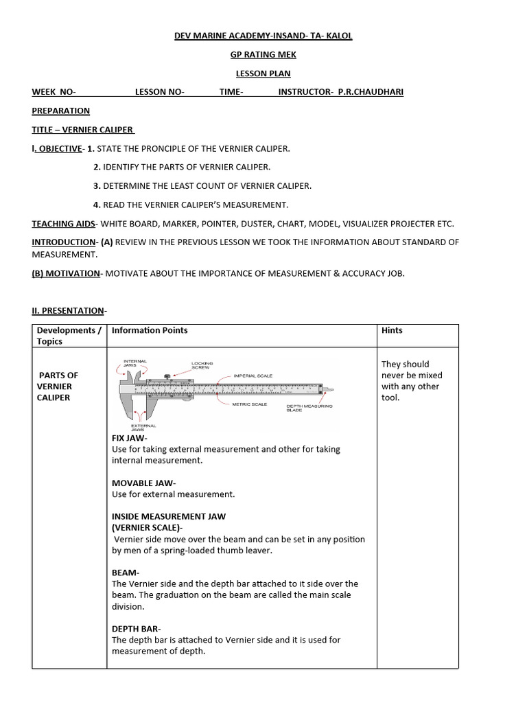 Lesson Plan MEK 2023. | Download Free PDF | Drilling | Drill