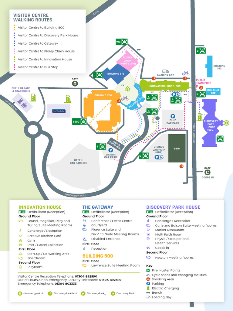 Discovery Park Visitors Map-Gateway V1 | PDF | Transport