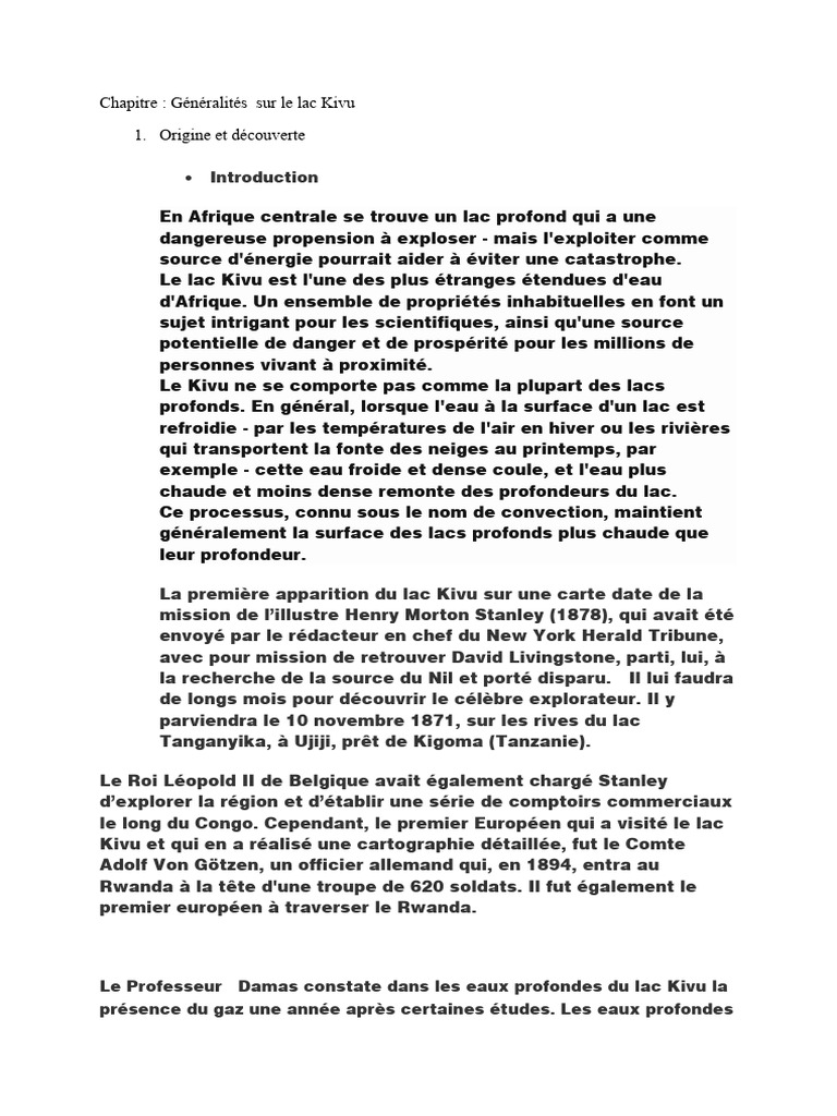 Chapitre 1 MBAMBi | PDF | Sciences sociales