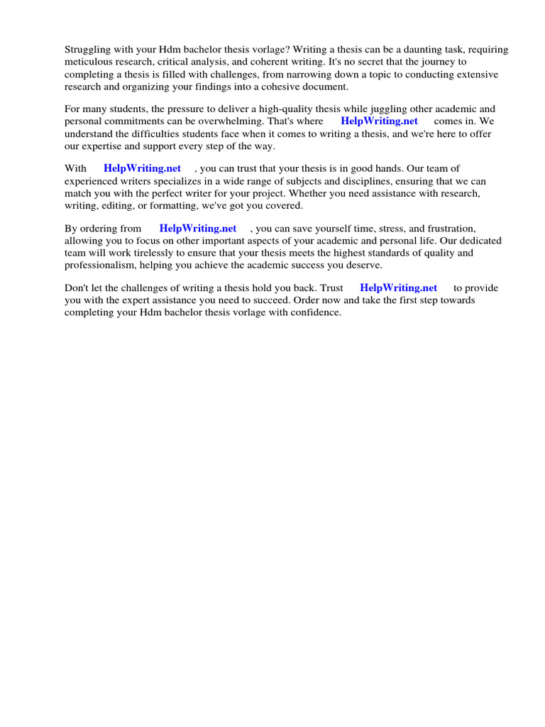 HDM Bachelor Thesis Vorlage | PDF | Rendering (Computer Graphics) | Thesis