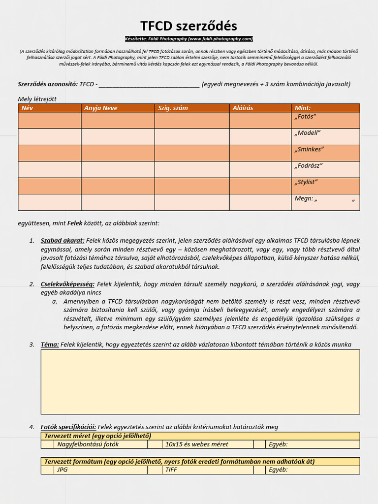 TFCD Draft Long Detailed | PDF