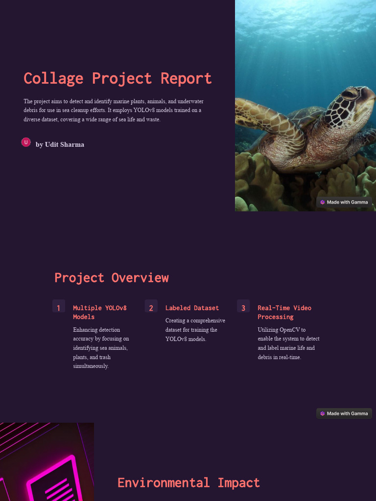 Collage Project Report | PDF | Conservation Biology | Biodiversity