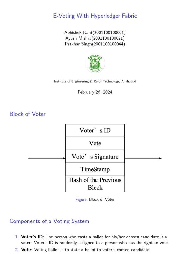 Evoting | PDF