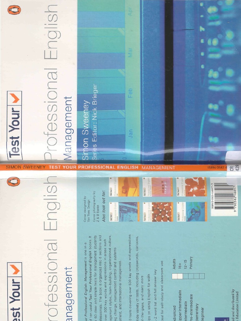 Penguin English - Professional English Management - Print | PDF