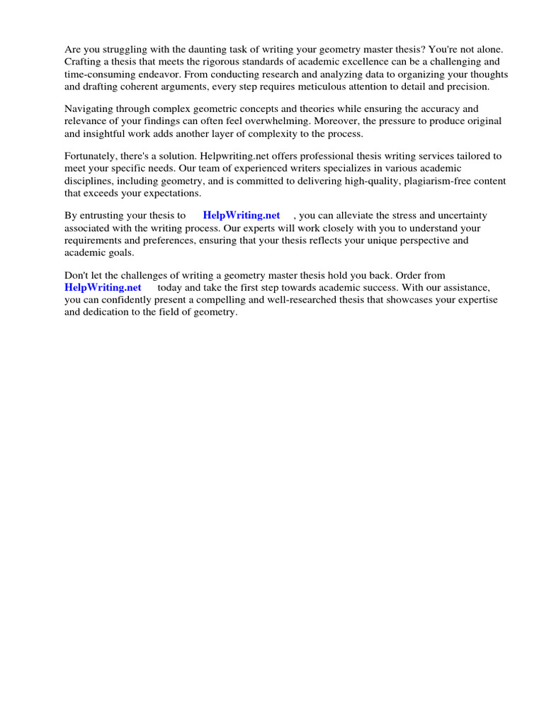 Geometry Master Thesis | PDF | Euclidean Vector | Crystal Structure