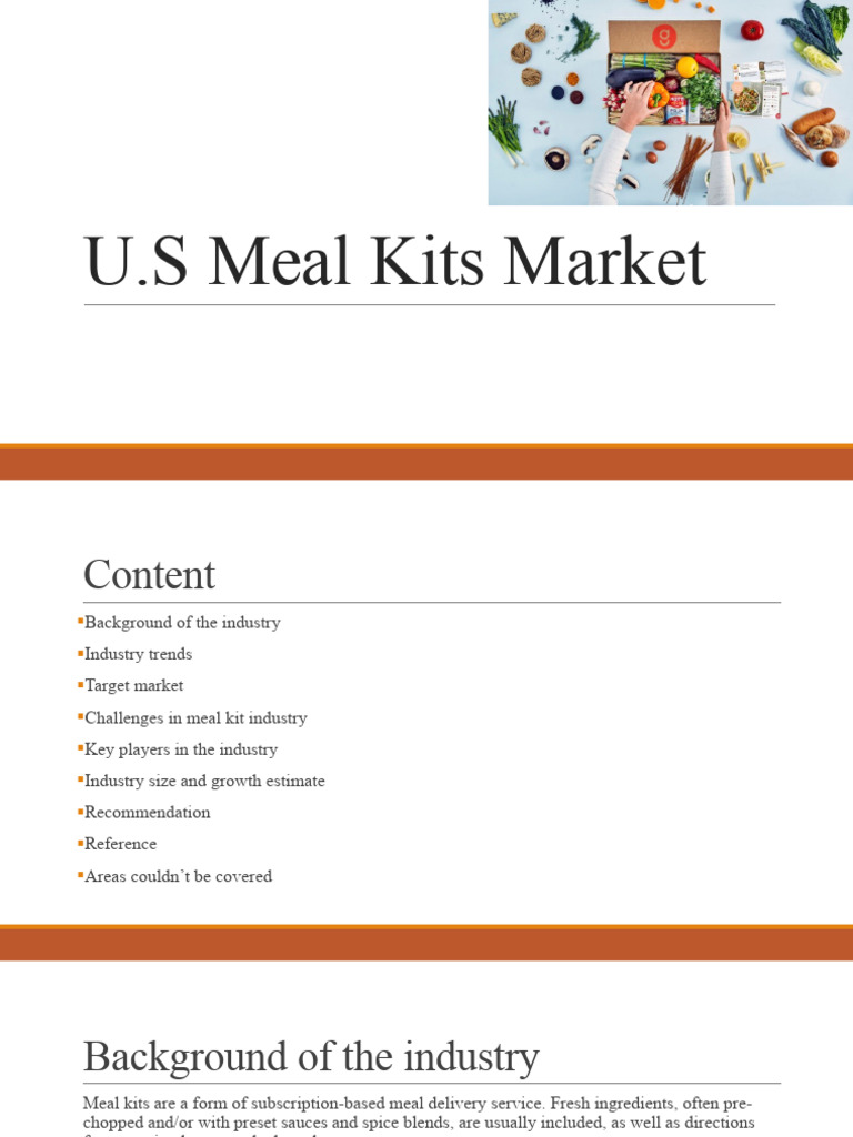 U.S. Meal Kit Market Insights and Trends | PDF