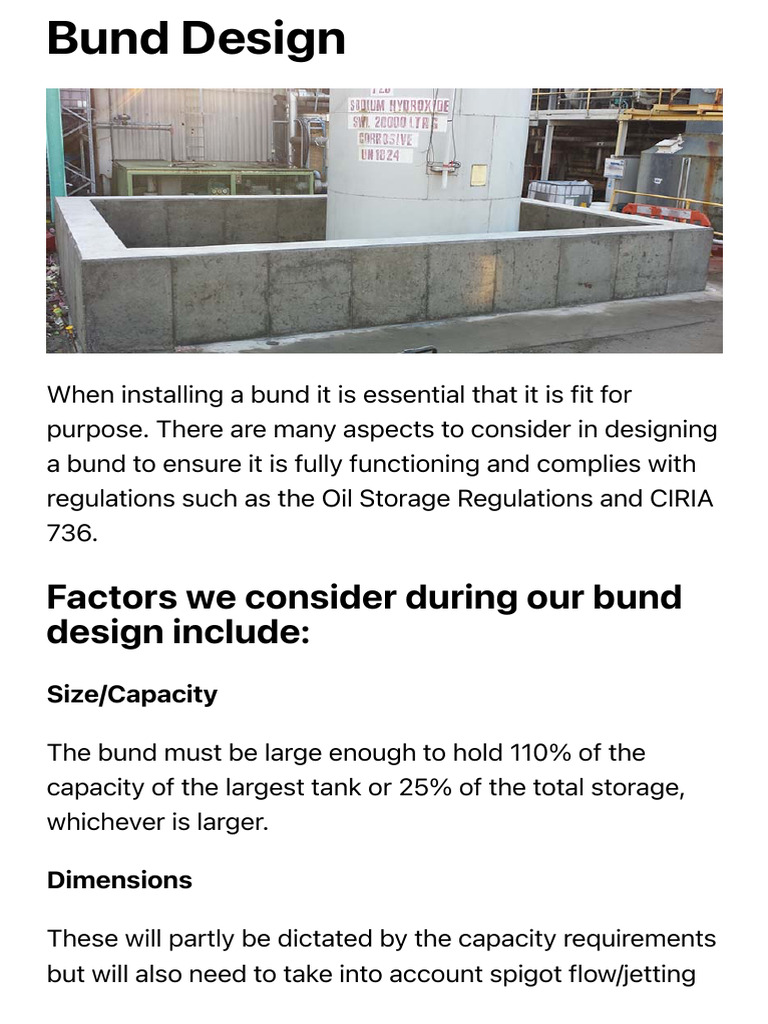 Bund Design | Download Free PDF | Building Engineering | Civil Engineering