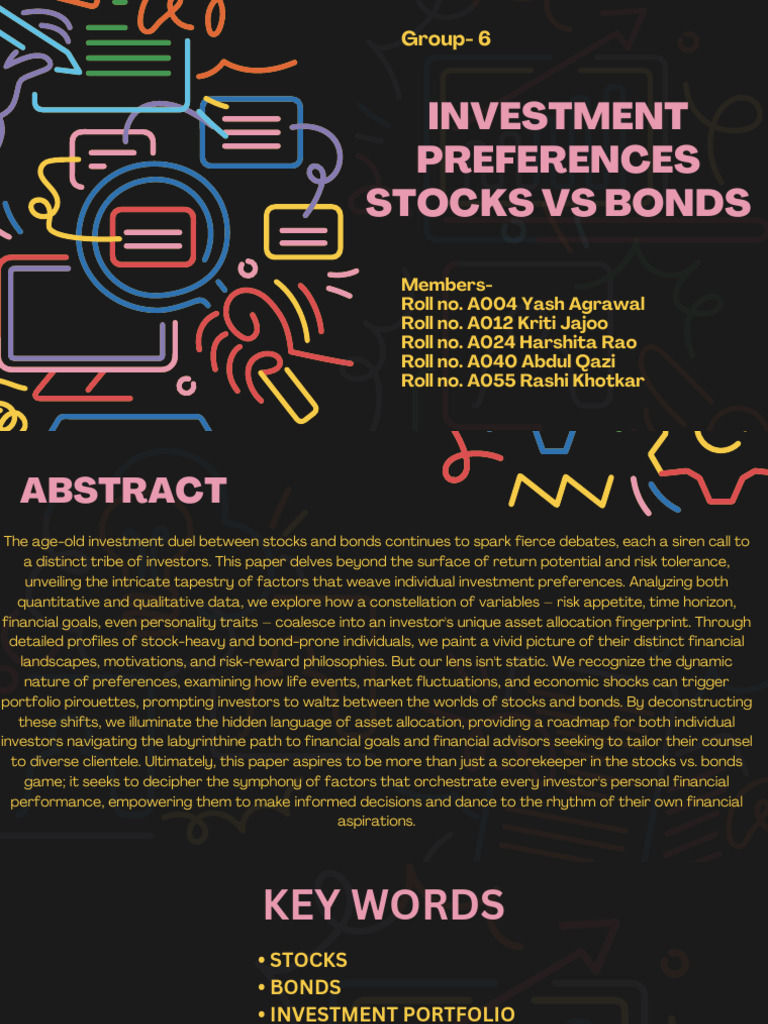Group 6 Investment Preferences | PDF | Investing | Asset Allocation