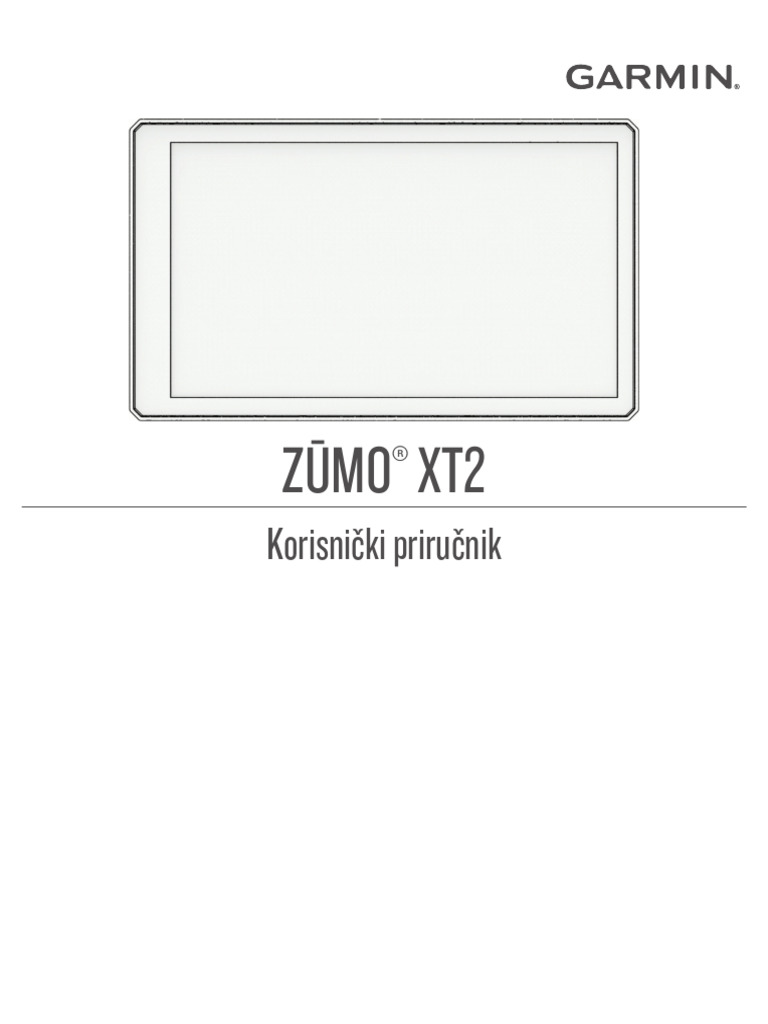 Zumo XT2 OM HR-HR | PDF