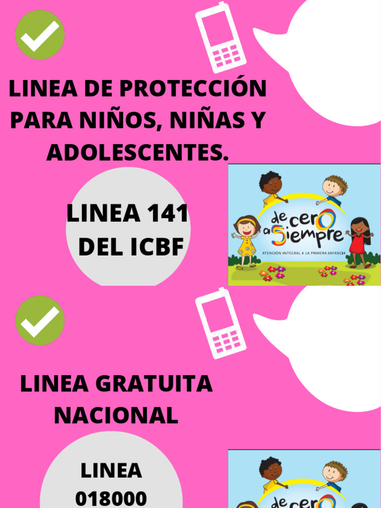 Lineas de Atención Al Usuario Icbf | PDF
