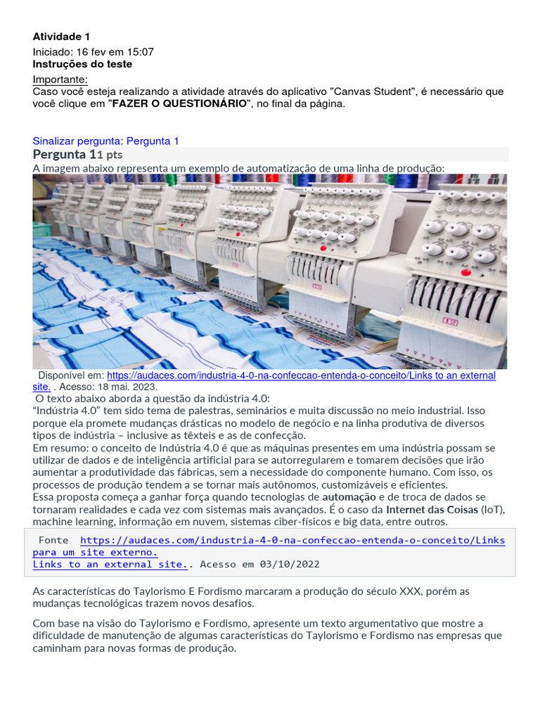 Atividade 1 | PDF | Computadores