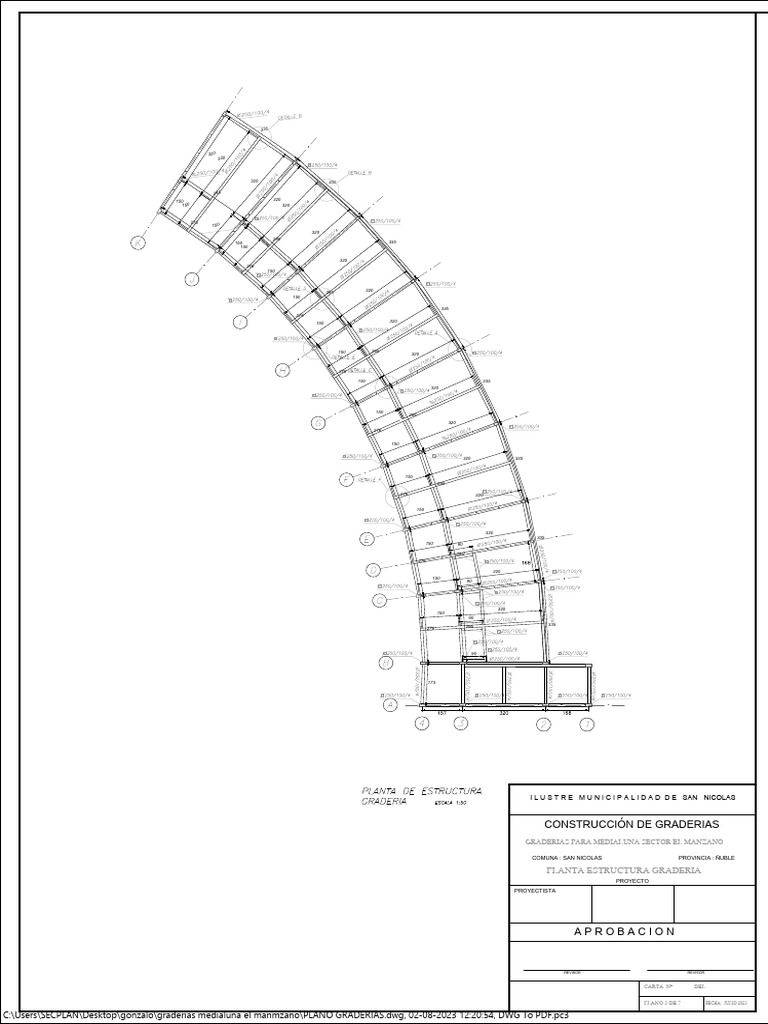 PLANO GRADERIAS-Layout1 | PDF
