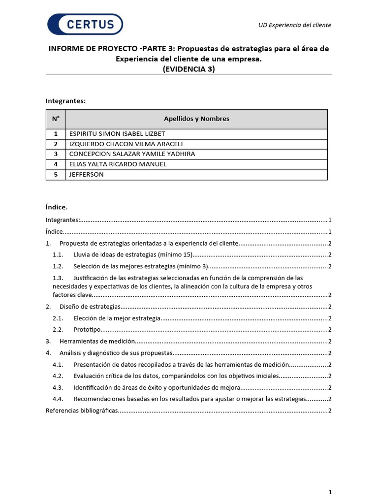AA3 Experiencia Del Cliente CERTUS Interbank | PDF | Metodología de encuesta | Cliente