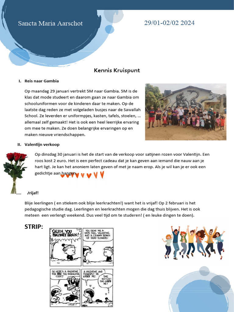 Nieuwsbrief Week 2 | PDF