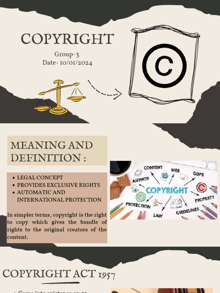 Copyright | PDF | Copyright | Copyright Infringement