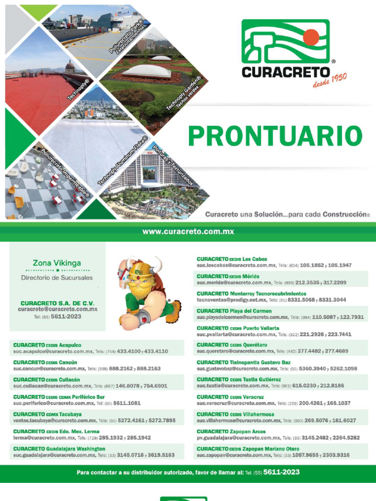 Prontuario Curacreto | PDF