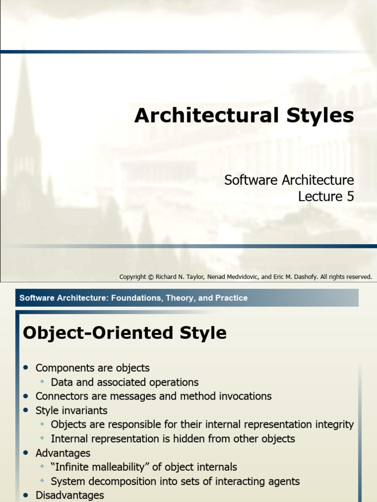05 Architectural Styles | PDF