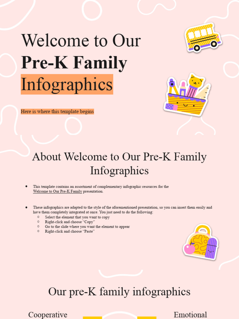 Welcome To Our Pre-K Family Infographics by Slidesgo | PDF | Planets ...