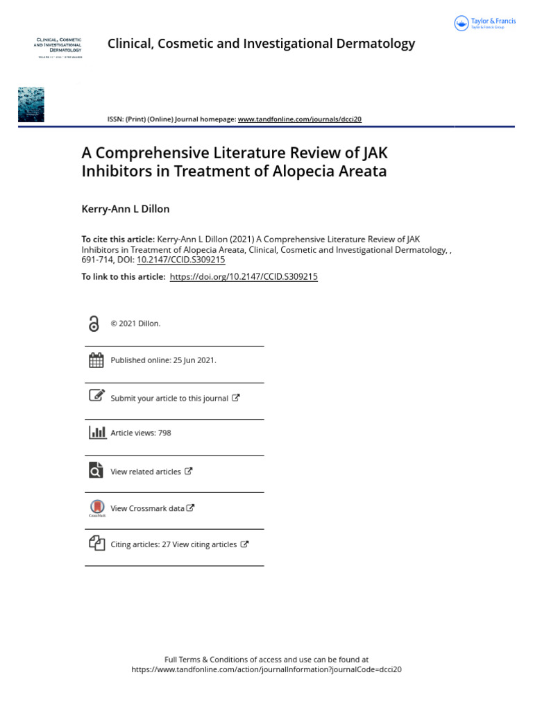 A Comprehensive Literature Review of JAK Inhibitors in Treatment of ... A Comprehensive Literature Review of JAK Inhibitors in Treatment of ...